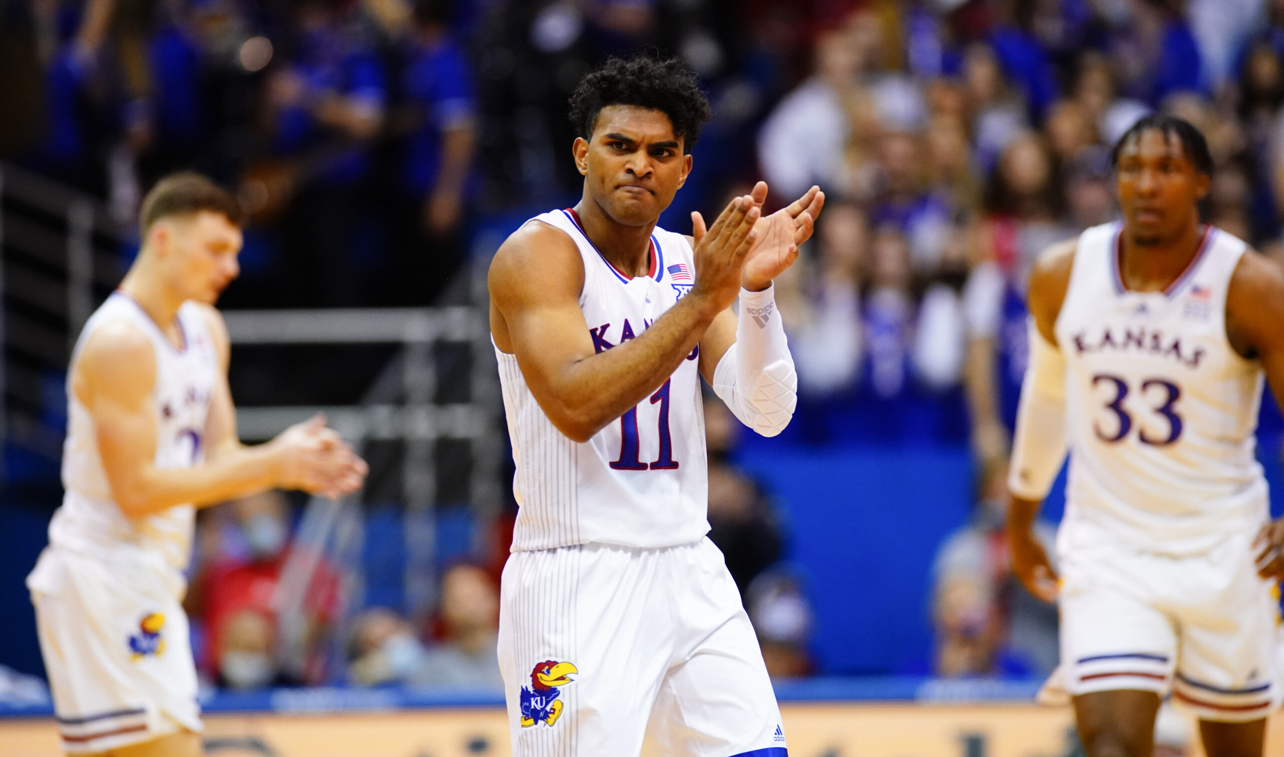 In latest update on injured KU guard Remy Martin, Kansas coach Bill ...